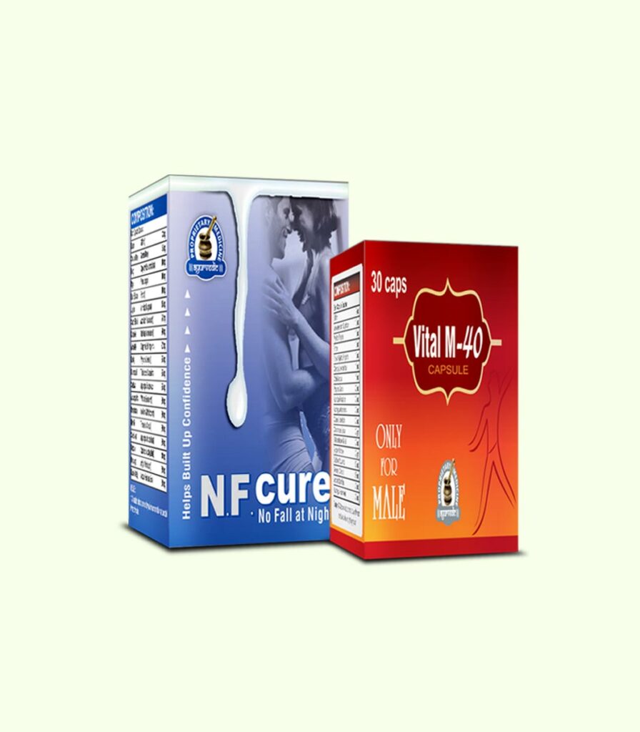NF Cure and Vital M-40 Capsules to Prevent Nocturnal Emission